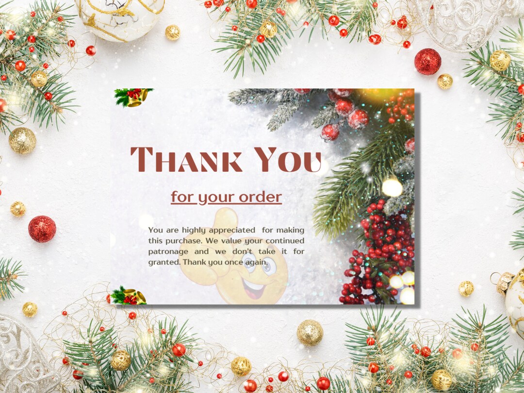Thank You Card Fully Editable Editable Thank You Template Gift Card ...