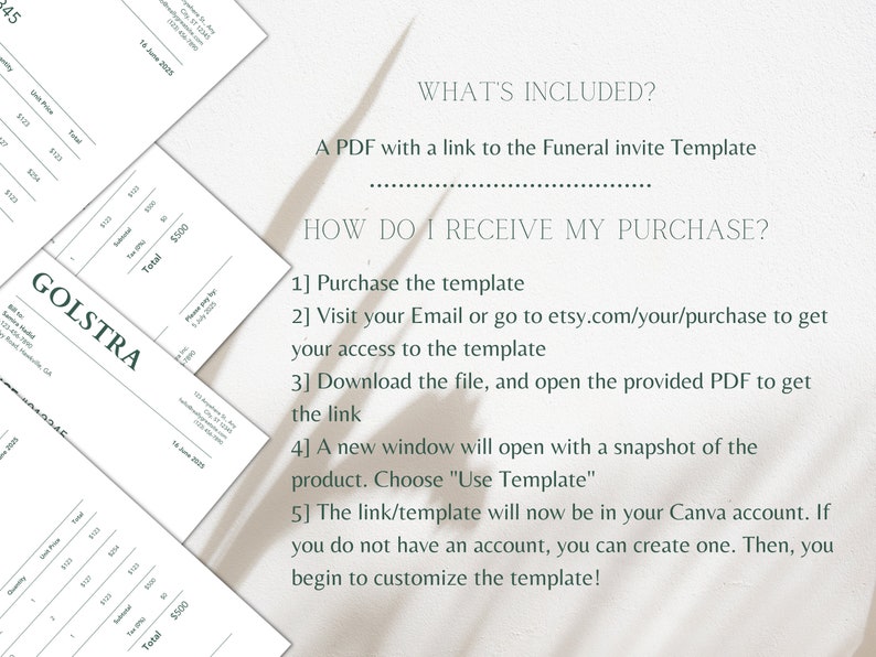 Business Invoice Fully Editable Receipt Editable Invoice Template ...