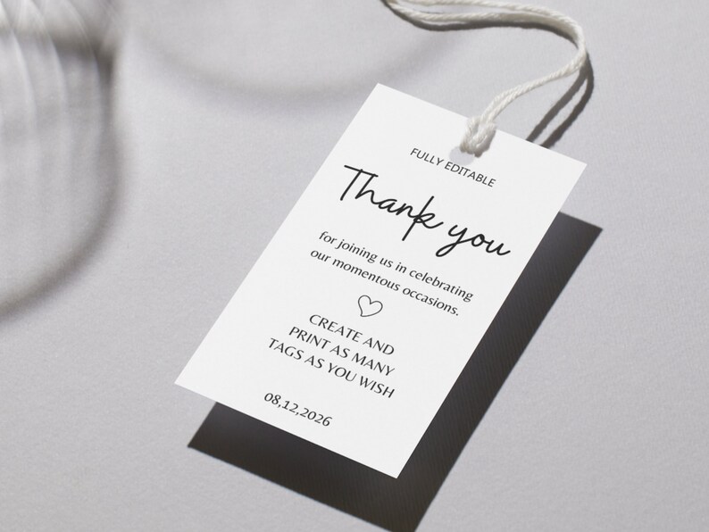 Custom Tag Fully Editable Editable Tag Template Custom - Etsy