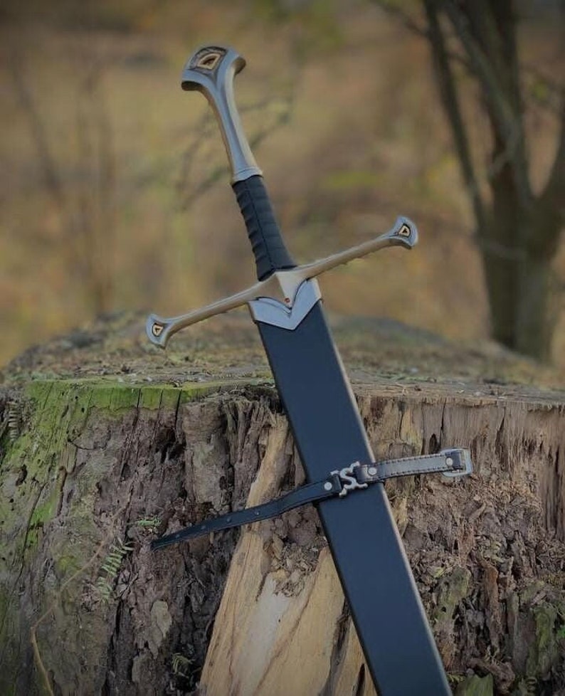 ANDURIL Sword of Strider, Custom Engraved Sword, LOTR Sword, Lord of ...