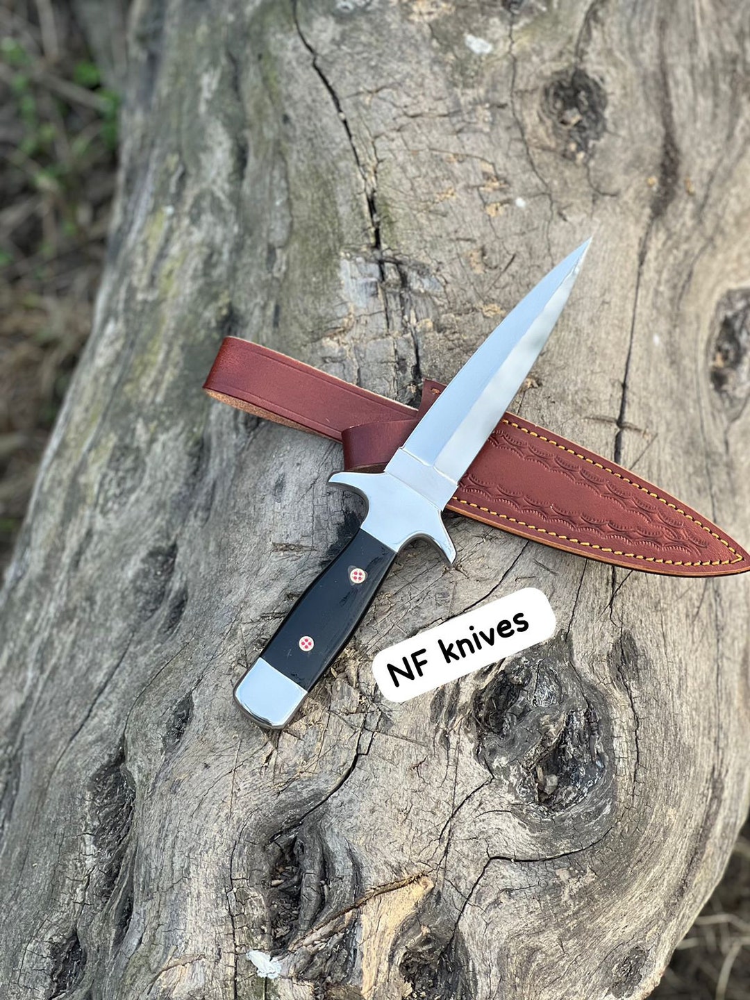 Warrior's Dagger-10'' Hand Forged Dagger Knife for Adventure and Battle ...