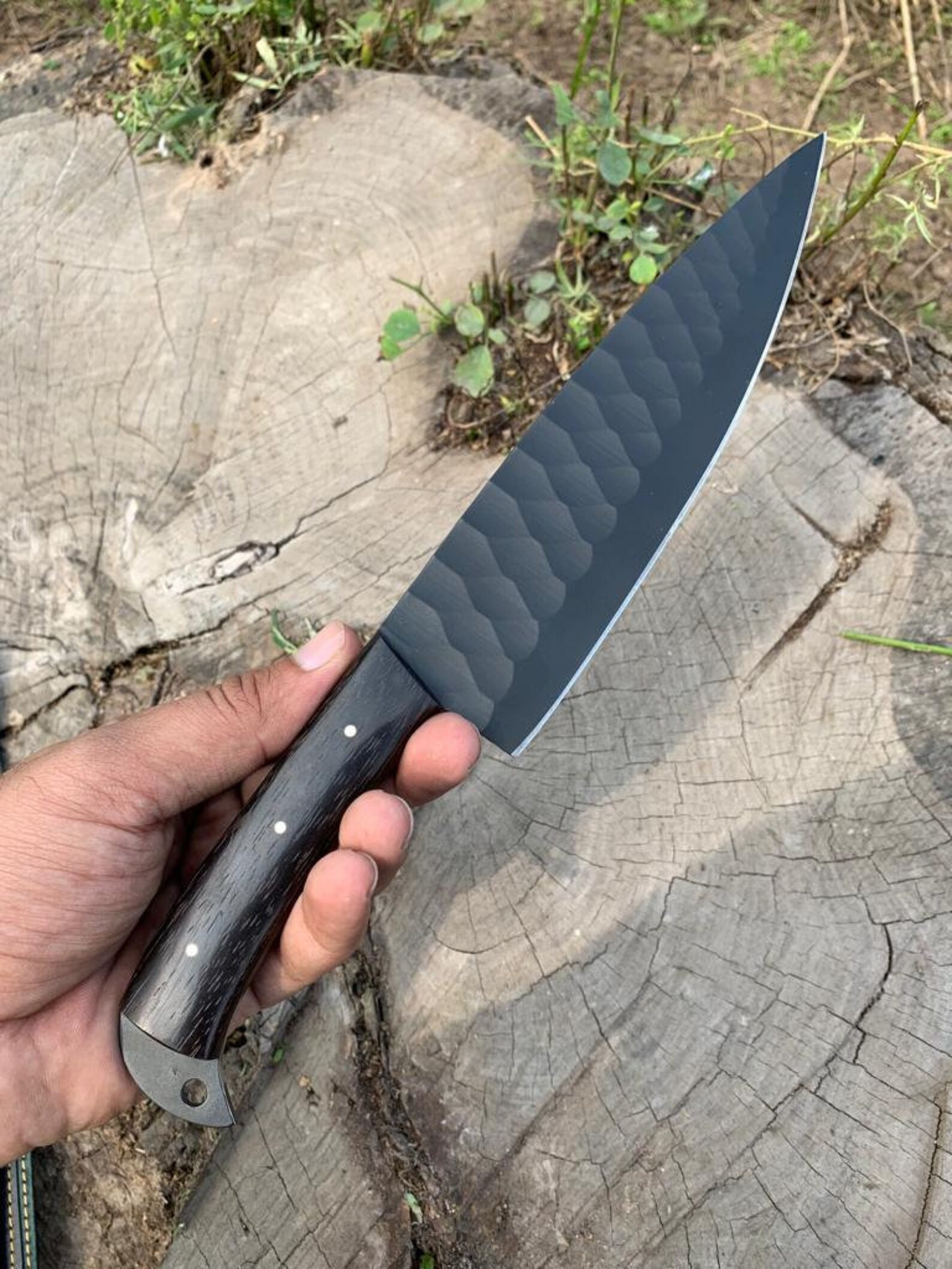 5-knife Set-kitchen Knives Set/ Black Coated Kitchen Knives Set for ...