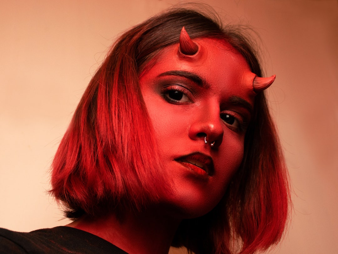 Devil Horns // Horns Prosthetics // FX Devil Prosthetics // FX Silicone ...