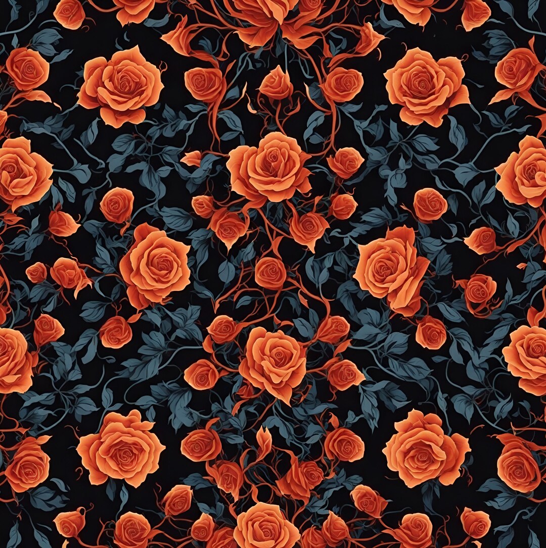 Burning Rose Patterns - Etsy