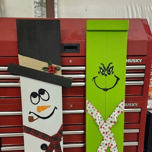 Two-sided Holiday Stand-up Porch Signs HANDMADE TO ORDER - Etsy