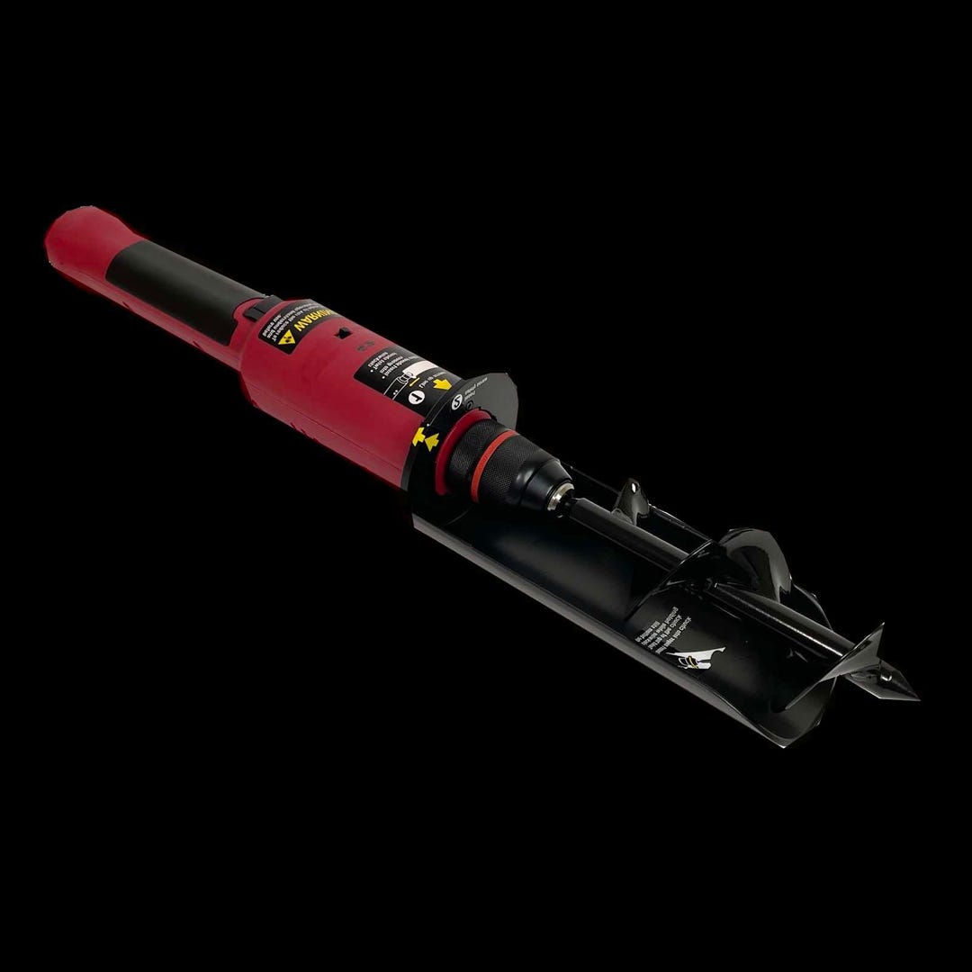 Rotoshovel the World’s First Automatic Handheld Shovel With an Auger ...