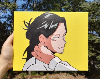 Hand Painted Anime Canvas - Etsy
