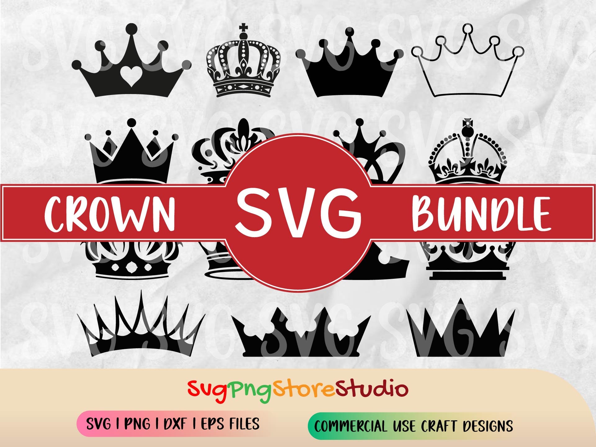 Royal Crown SVG File, King Crown SVG, Queen Crown SVG, Princess Tiara ...