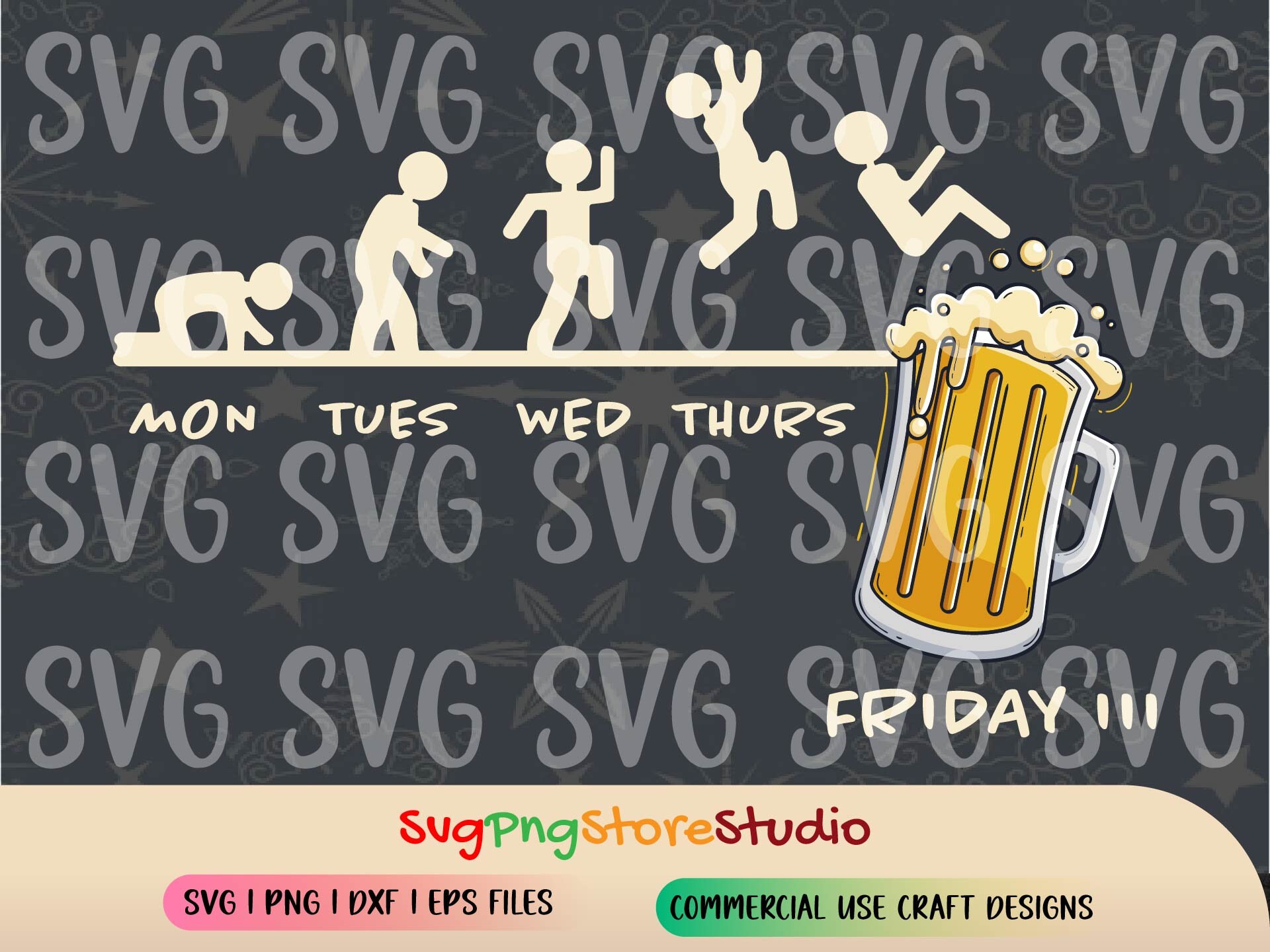 Beer Svg, I Love Drinking Beer, Father's Day Gift, My Weekend Party ...