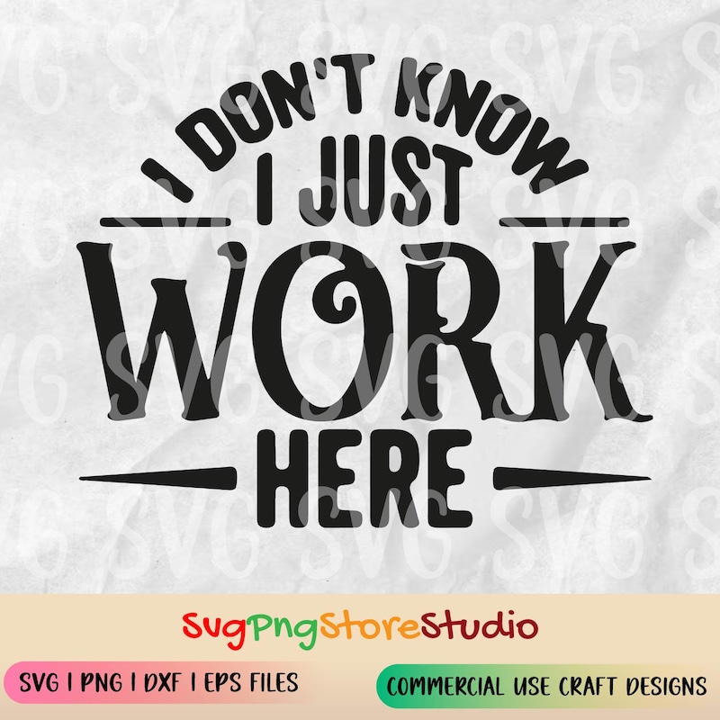 I Just Work Here Hats - Etsy