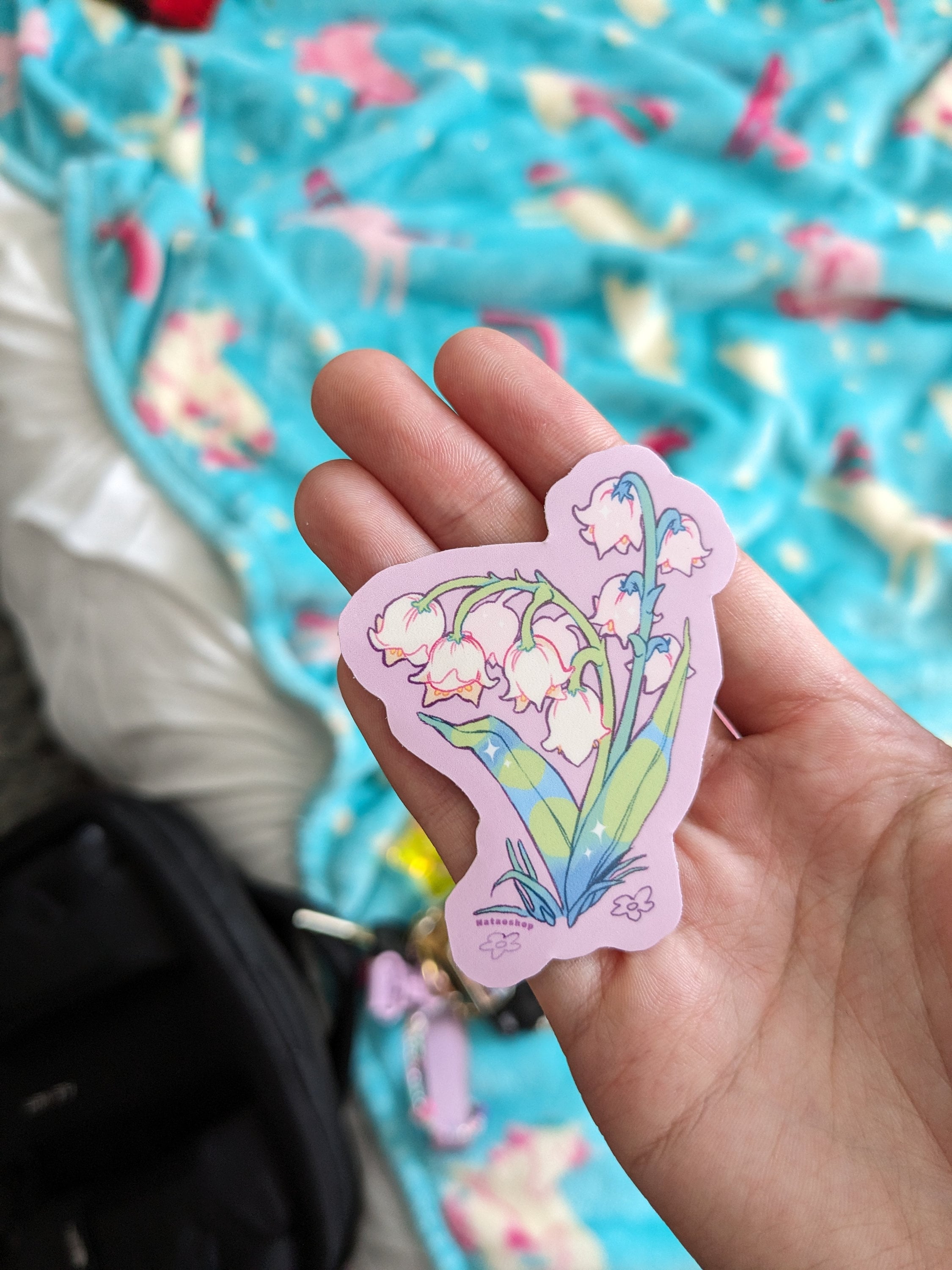 Lily of the Valley Flower Sticker - Etsy