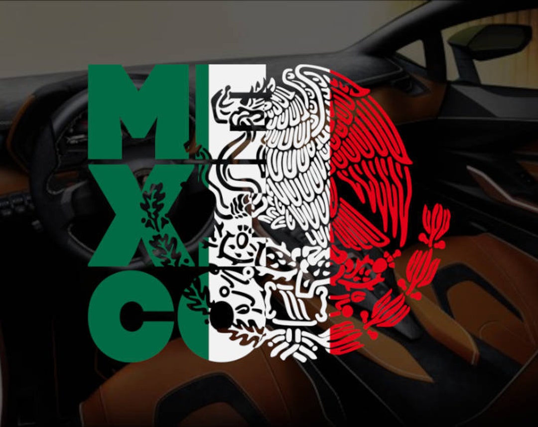 Mexican Flag Decal - Etsy