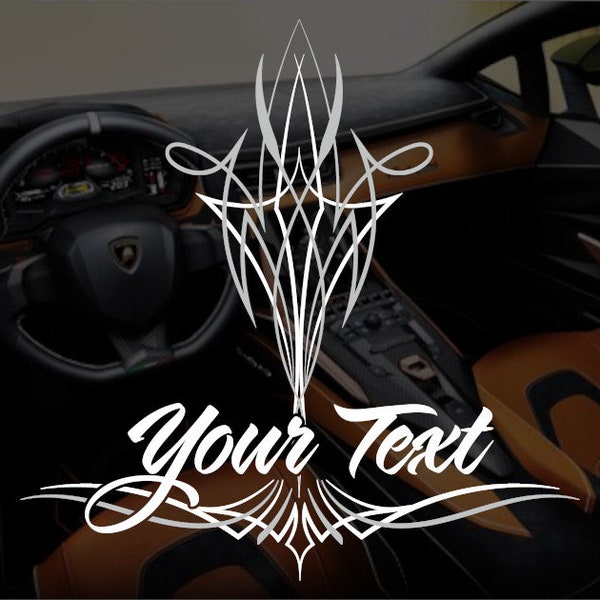 Pinstripe Decal - Etsy