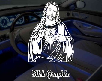 Emmanuel Jesus Christ Decal for God's Presence Cute - Etsy
