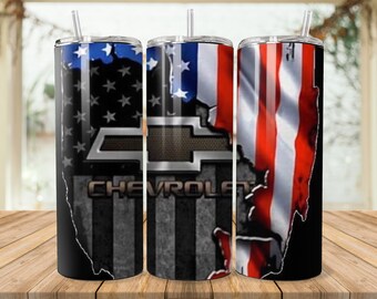 Chevy American Flag Sublimation Digital Download PNG and PDF - Etsy