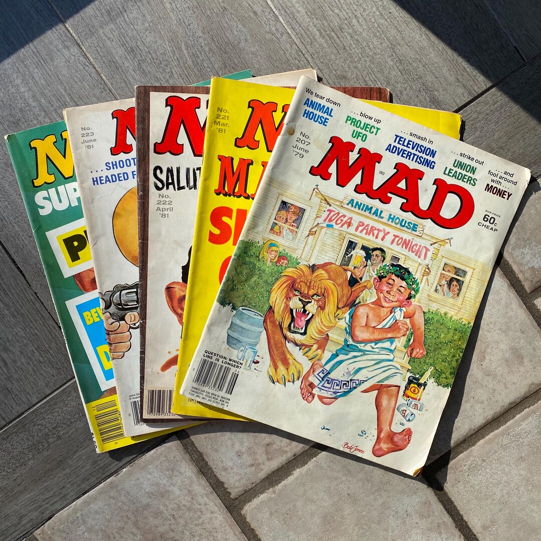 Mad Magazine Collection + Summer Special Issue 70s 80's - Etsy