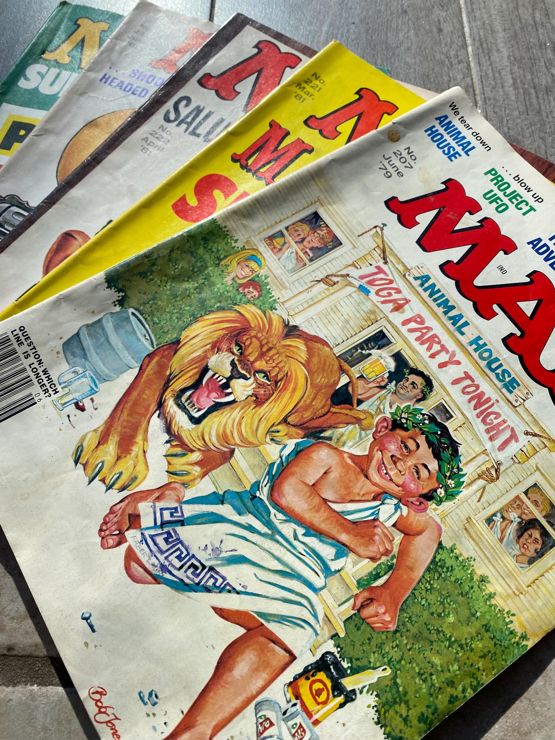 Mad Magazine Collection + Summer Special Issue 70s 80's - Etsy