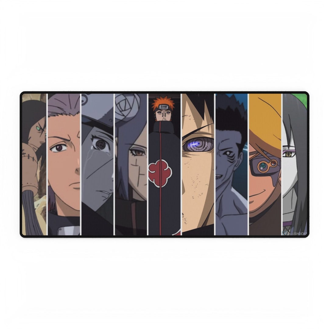 Akatsuki From Naruto Anime Desk Mat - Etsy