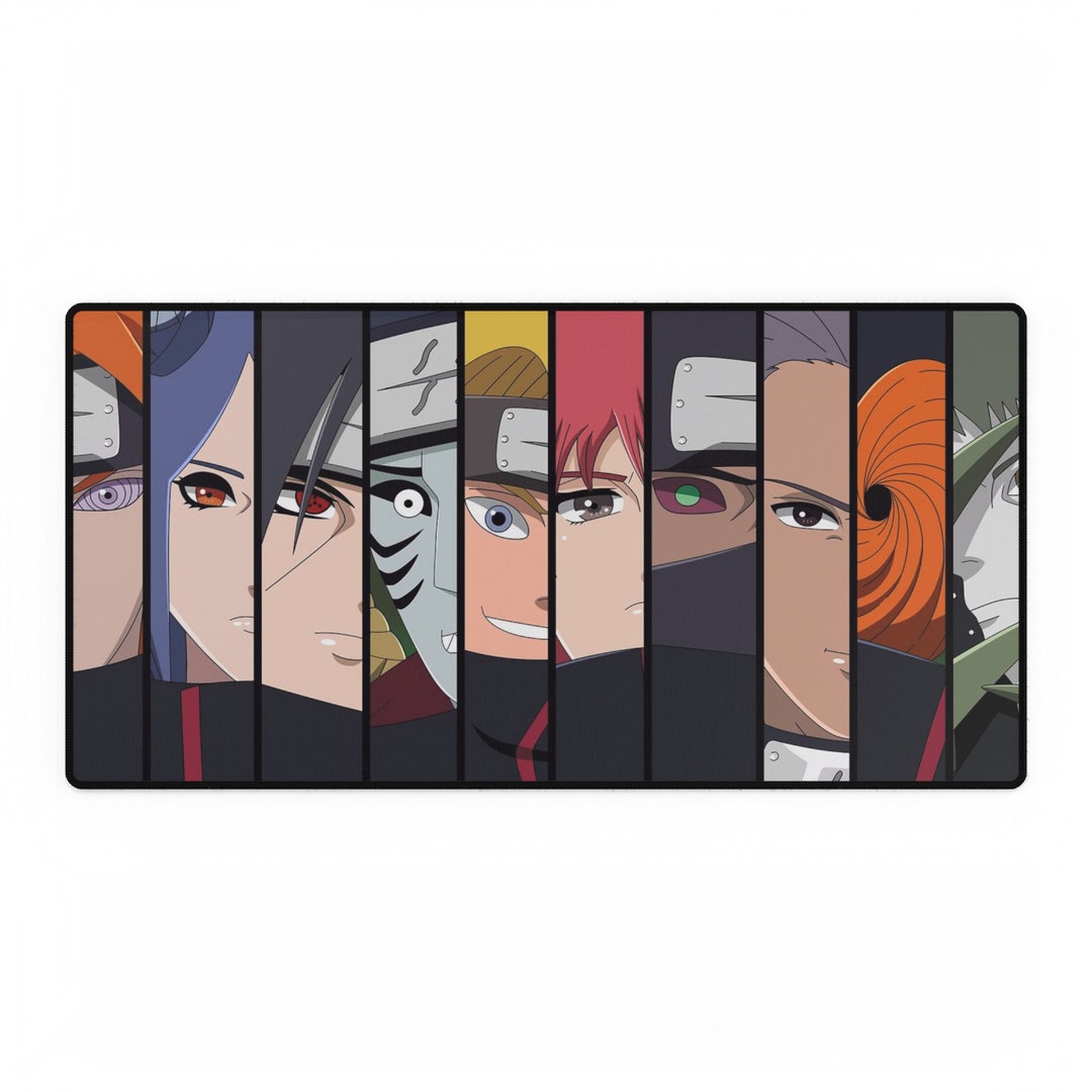 Akatsuki From Naruto Anime Desk Mat - Etsy