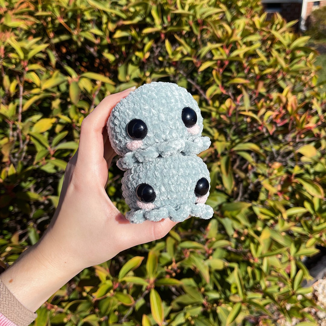 Crochet Mini Octo Plushie Crochet Octopus Stress Toy - Etsy