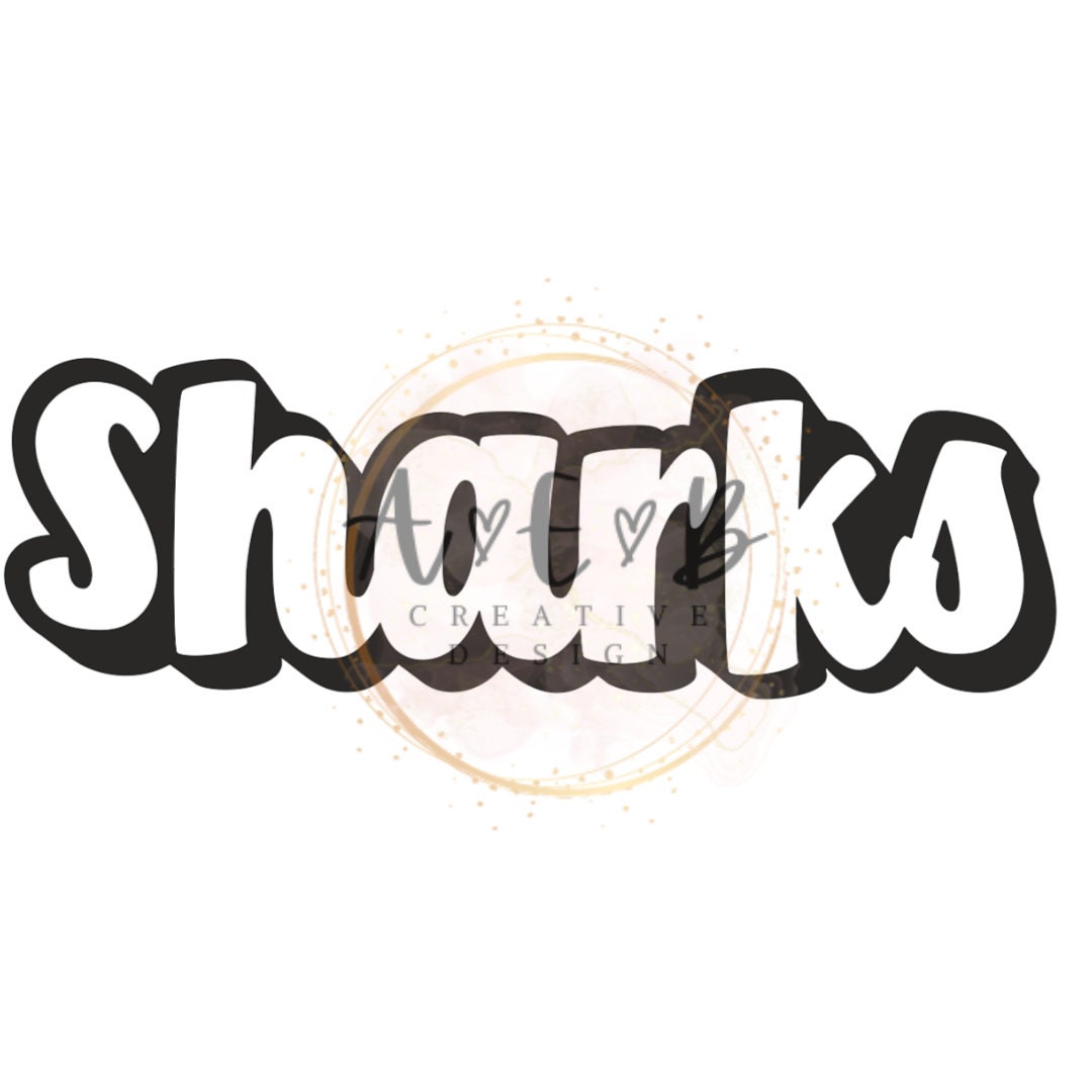 Sharks SVG - Etsy