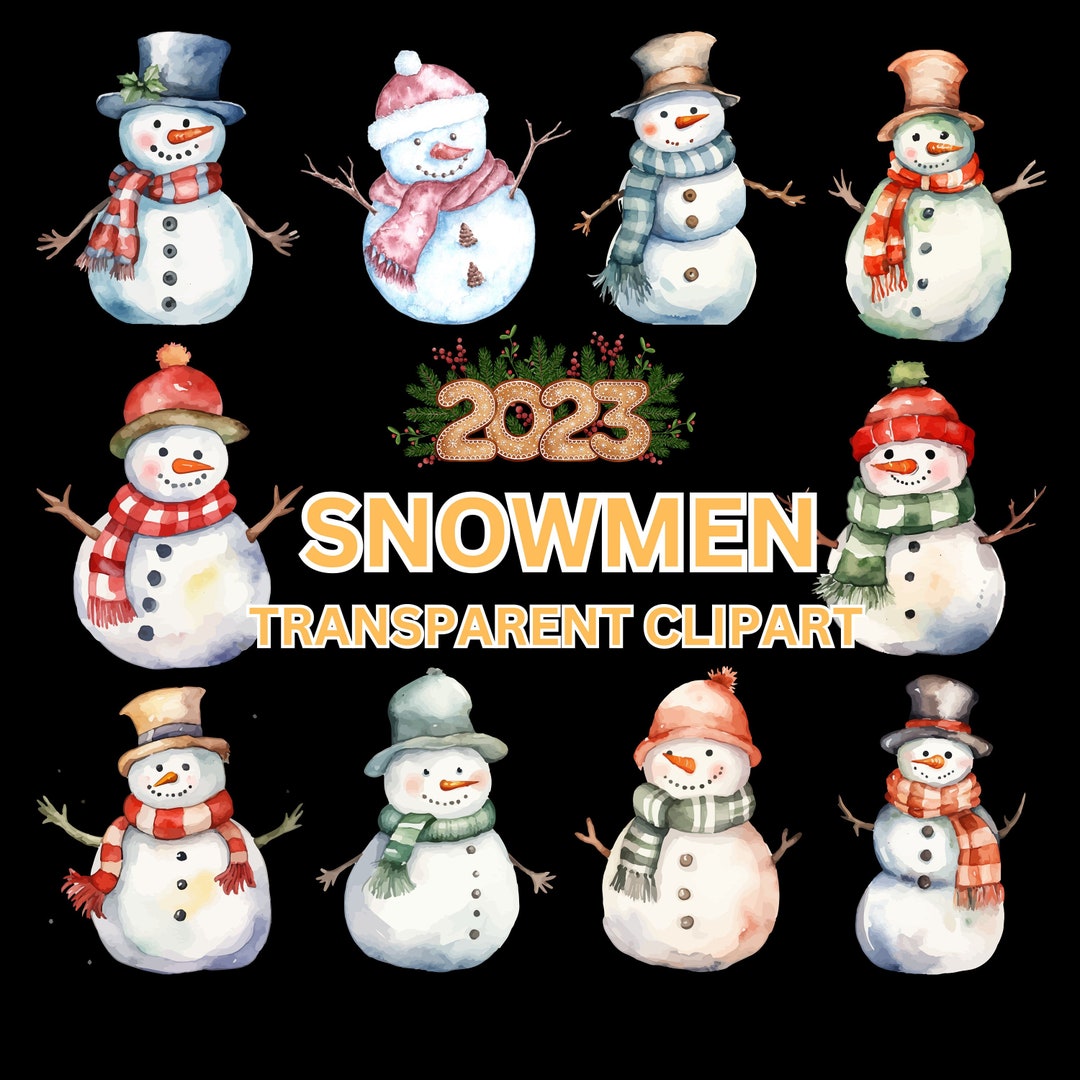 Snowman Clipart Png, Christmas Snowman PNG, Christmas Snowman Clipart ...