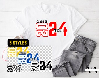 Class of 2K24 Senior Edition T-shirt Design - Etsy