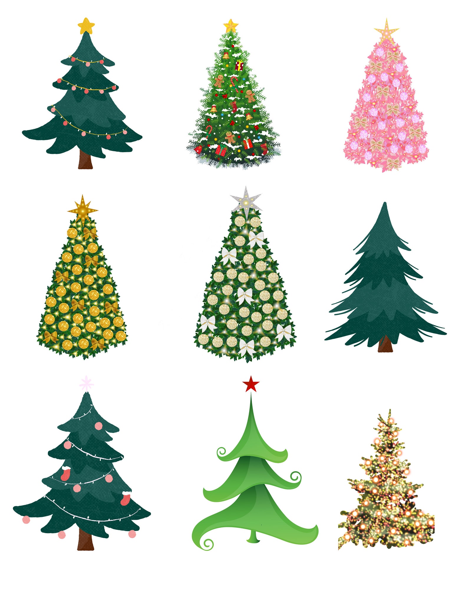 Pine Tree SVG PNG PDF, Pine Tree Clipart, Pine Tree Transparent ...
