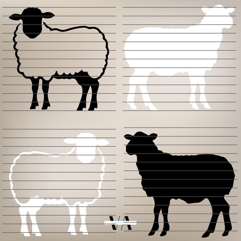 Sheep Clipart, Sheep Svg, Sheep Png, Lamb Png, Lamb Svg, Lamb Clipart ...