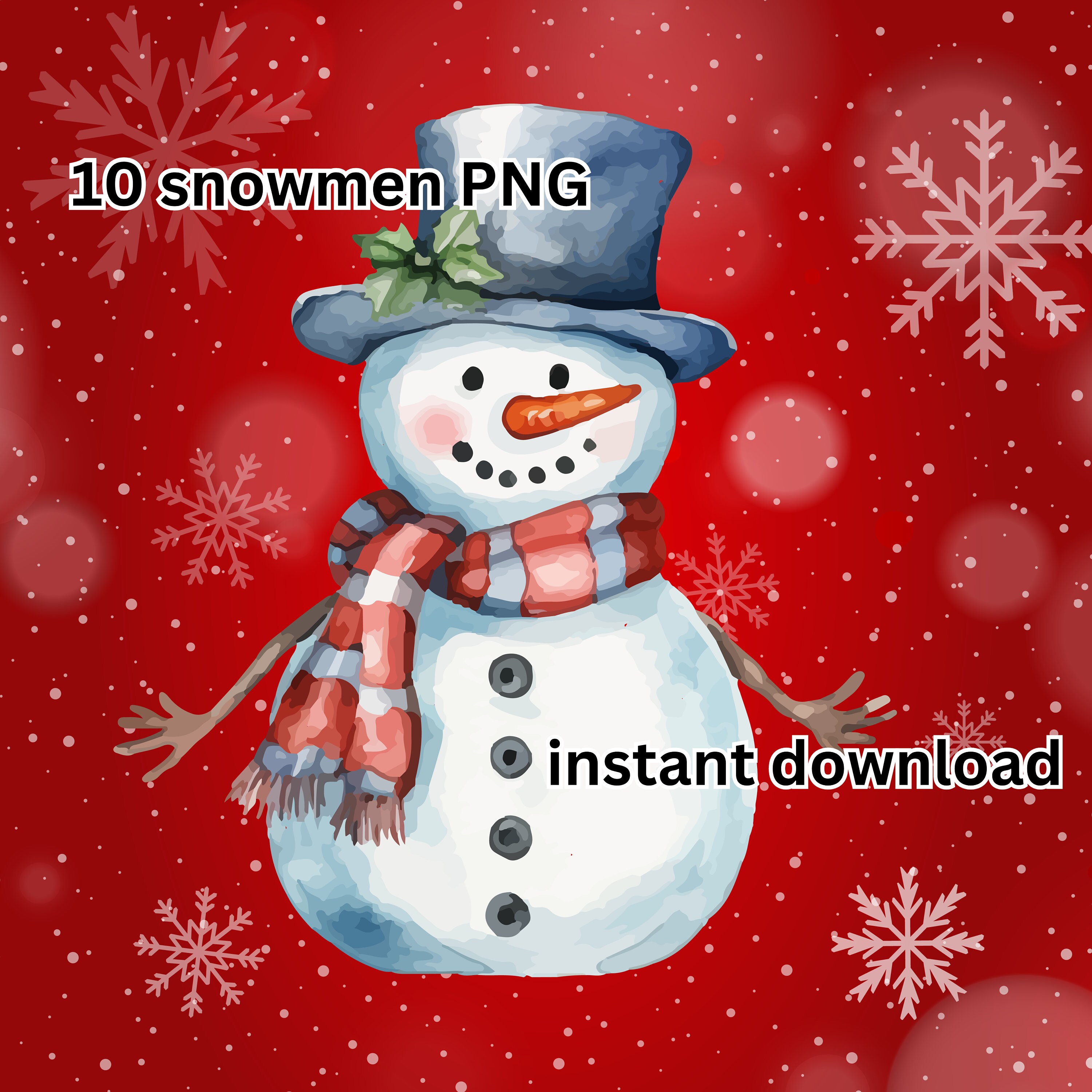 Snowman Clipart Png, Christmas Snowman PNG, Christmas Snowman Clipart ...