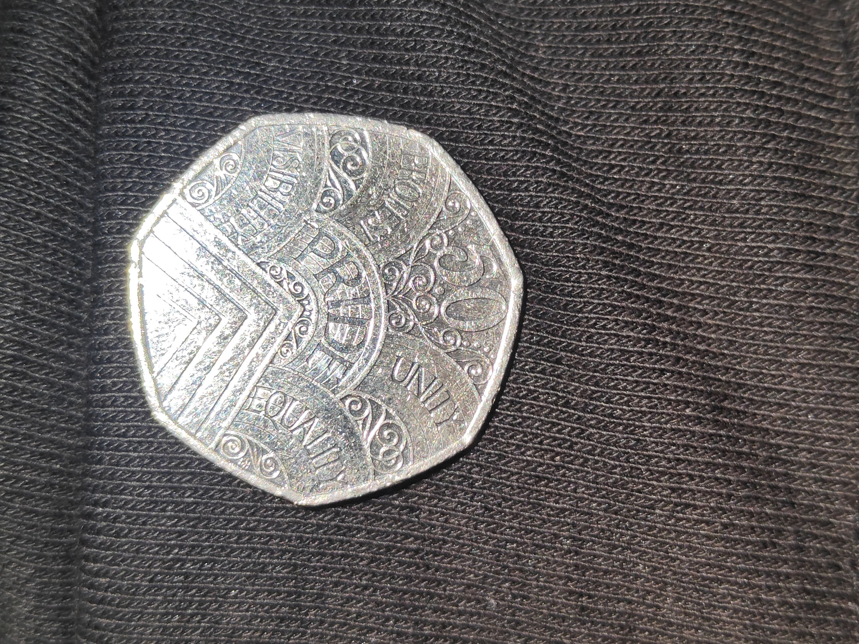 RARE 50p COIN PRIDE 2022 - Etsy UK