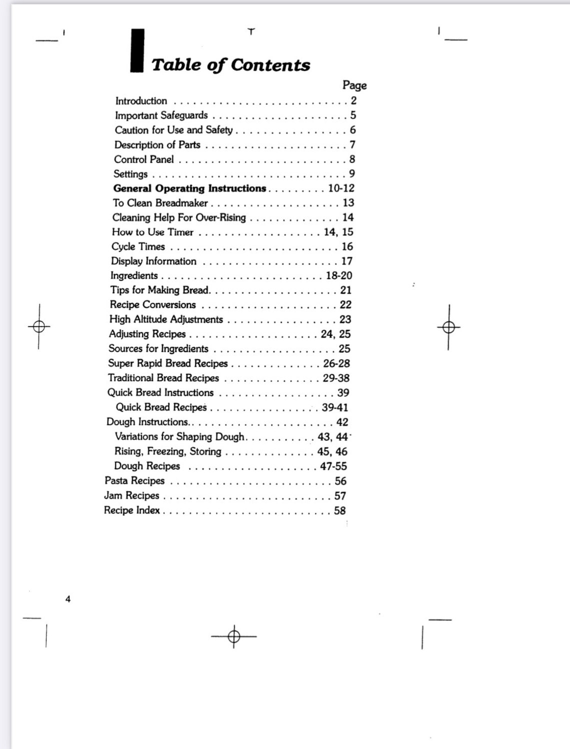 Regal K6731 Bread Maker Machine Owner Manual & Cookbook Digital ...