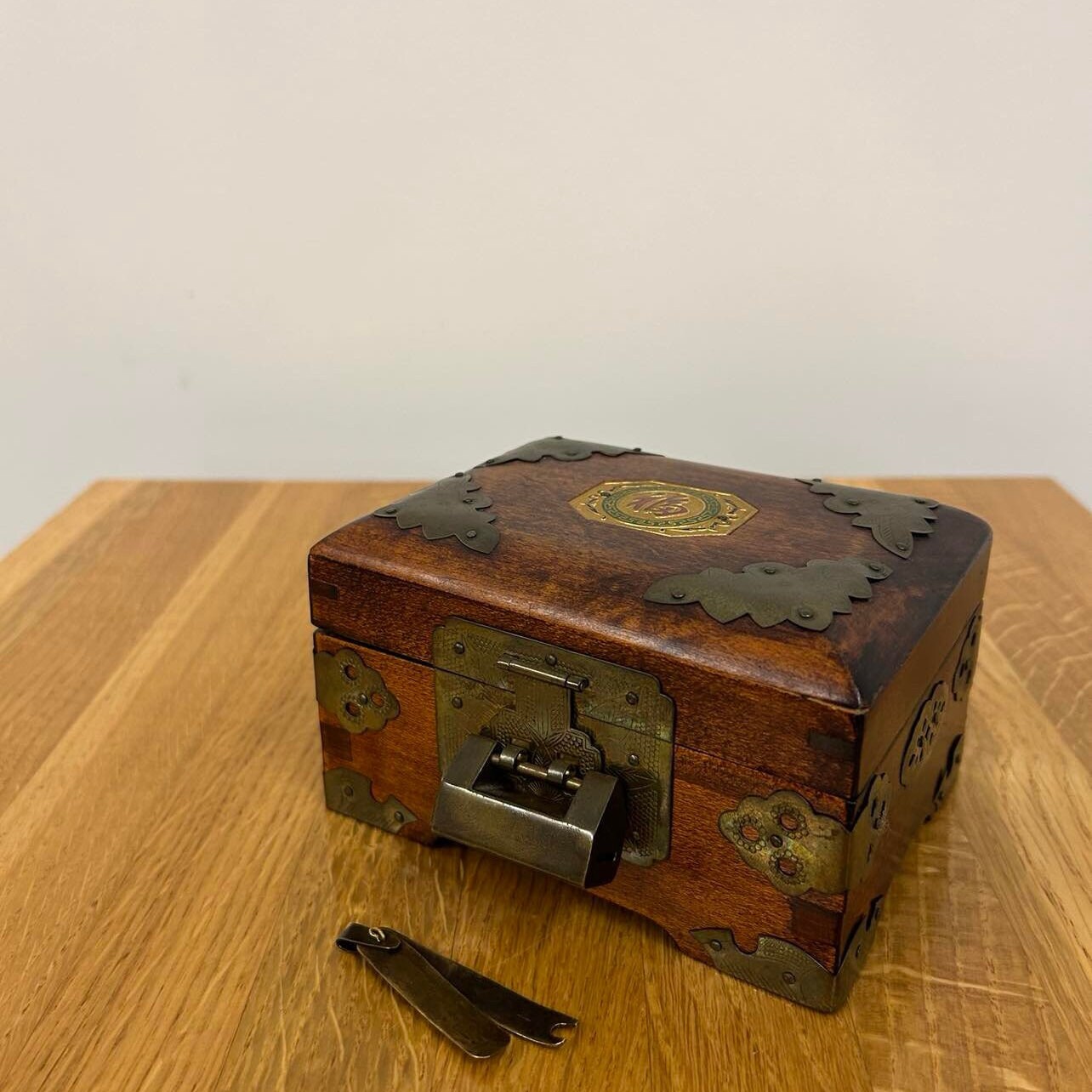 Vintage Chinese Trinket Box, Old Chinese Wooden Box for Jewerly ...