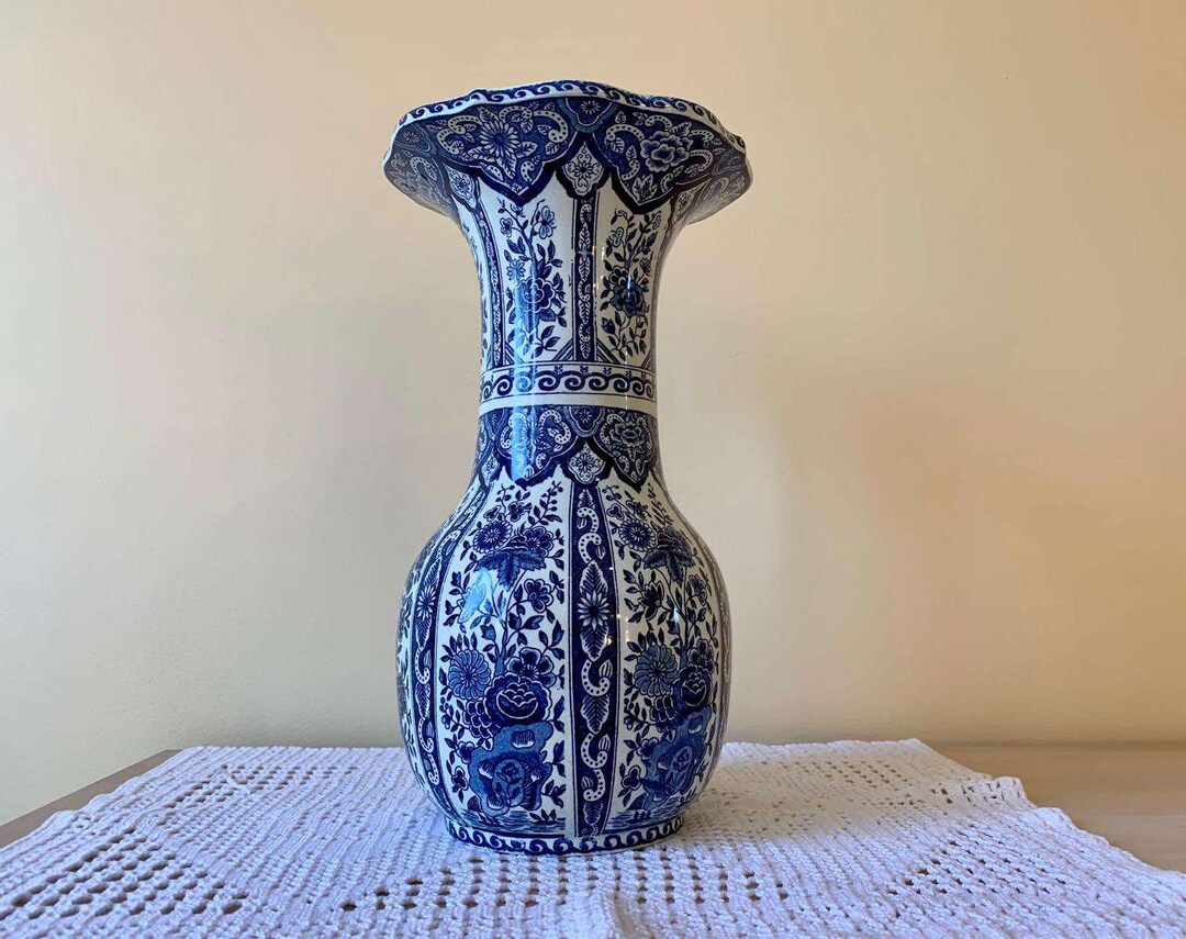 Royal Sphinx Delft Petrus Regout & Co Maastricht Blue White Ceramic ...