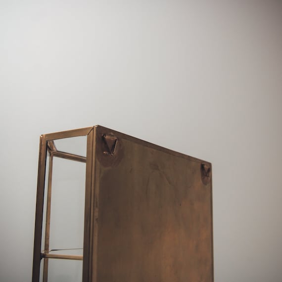 Vintage Antique Display Box, Glass Jewerly Box, Displ… - Gem