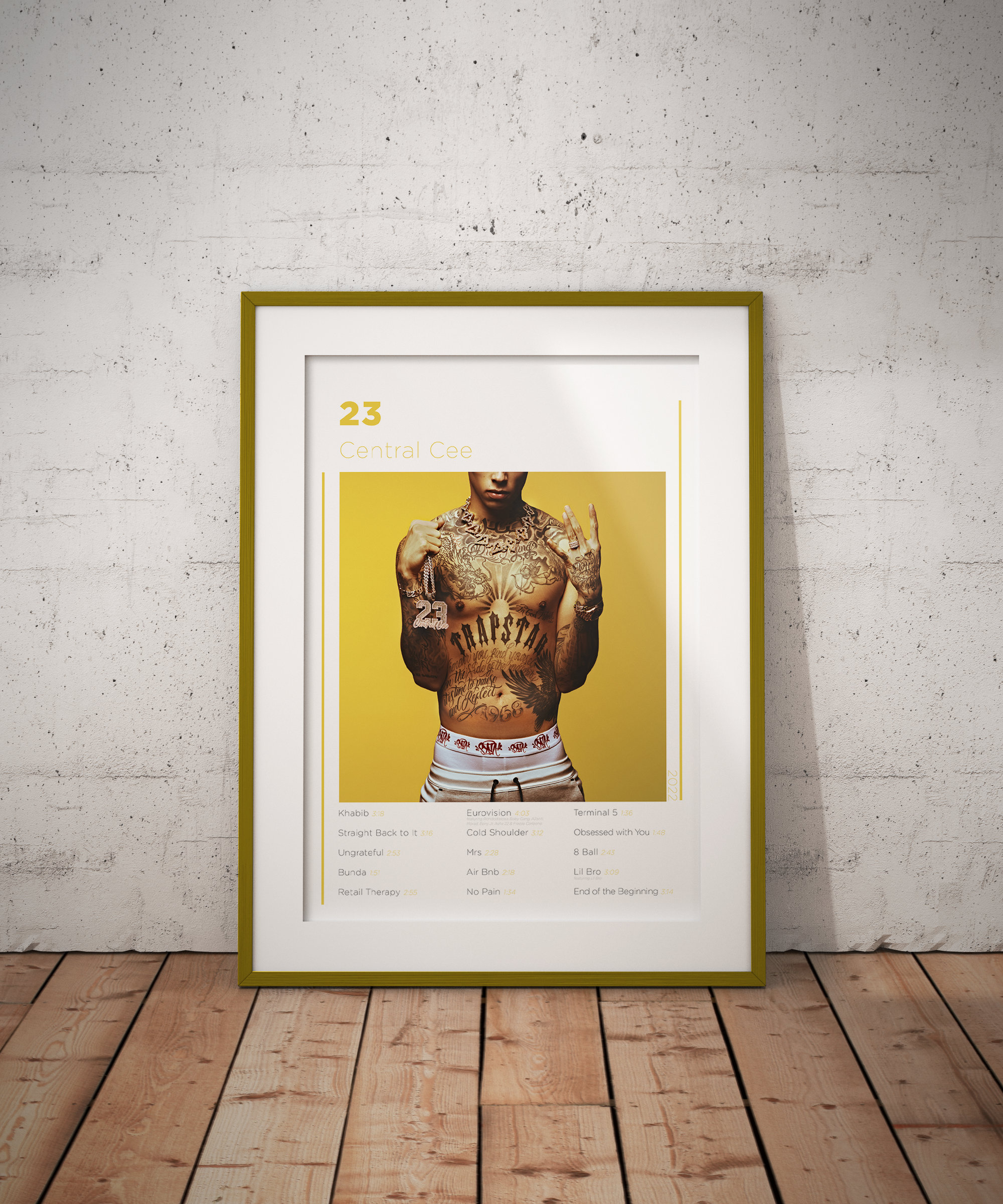 Central Cee - 23 | Album Print - Etsy