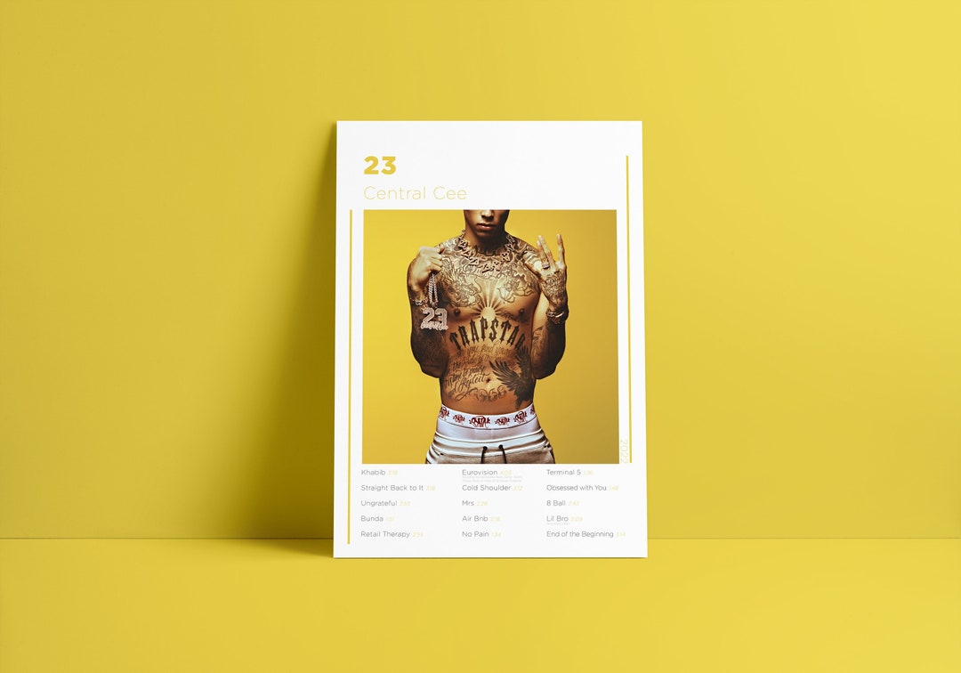 Central Cee - 23 | Album Print - Etsy