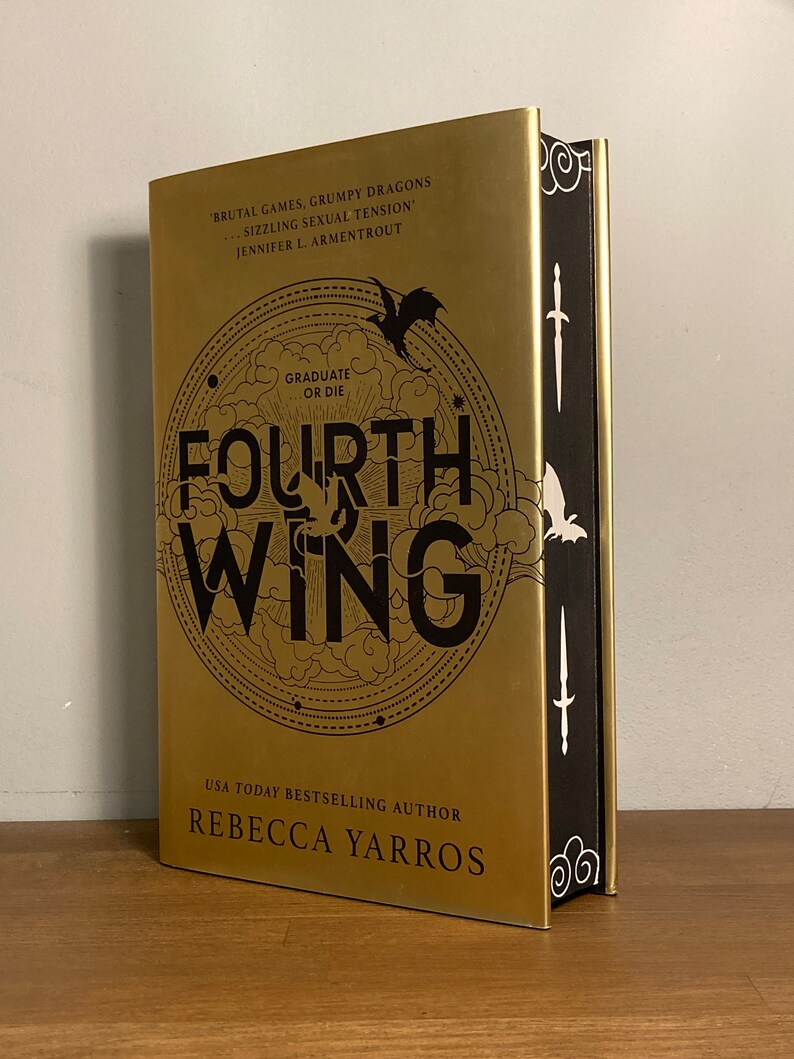 Fourth Wing Sprayed Edges - Etsy