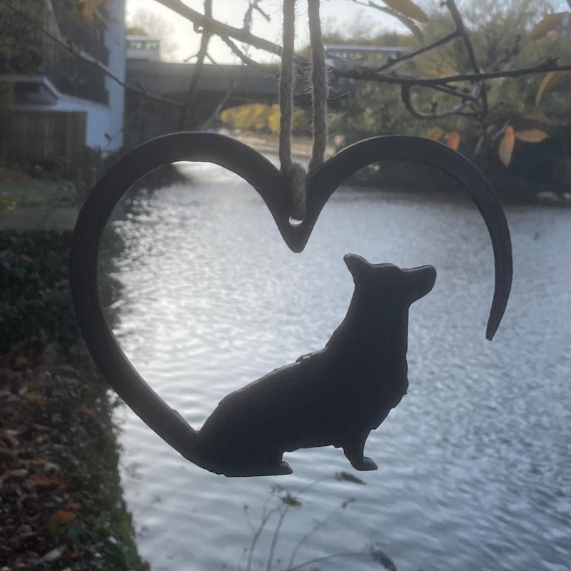 Corgi Garden Sculpture - Etsy UK