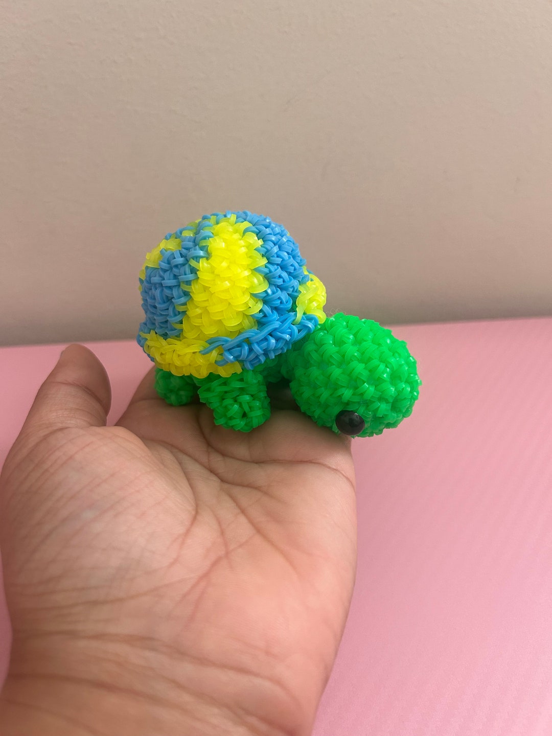 Handmade Loomigurumi Turtle - Etsy