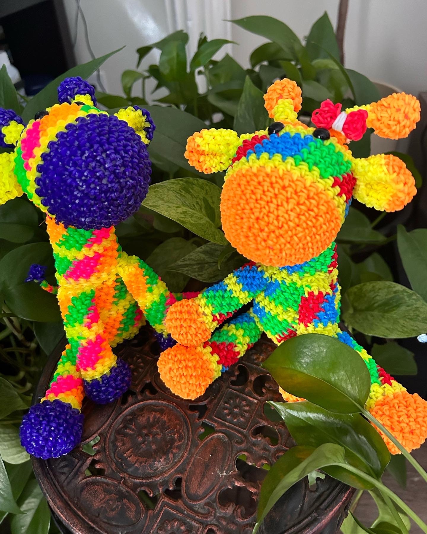 Handmade Loomigurumi Giraffe - Etsy