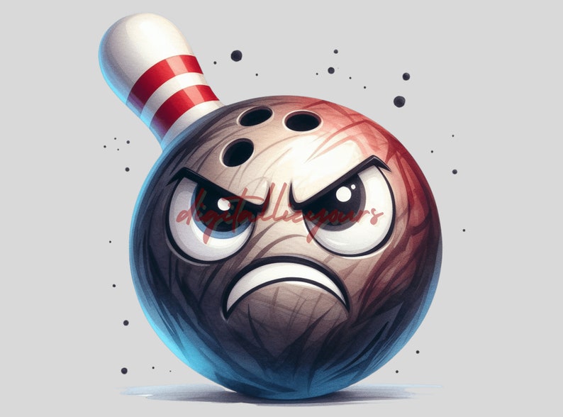 Angry Bowling Ball Png,angry Bowling Ball Clip Art,angry Bowling Ball ...