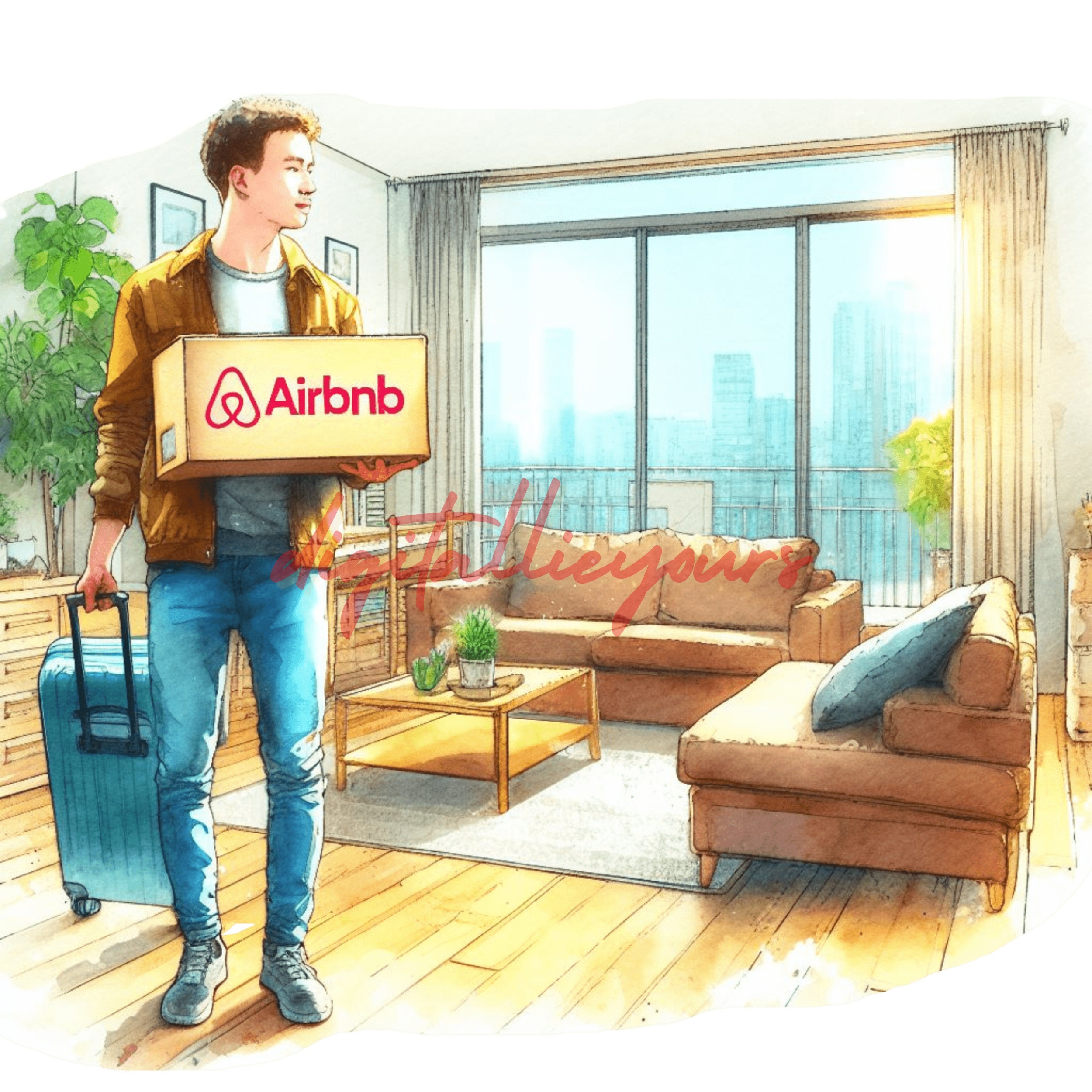 Airbnb Renter Clip Art, Airbnb Renter Png, Airbnb Renter Clipart ...