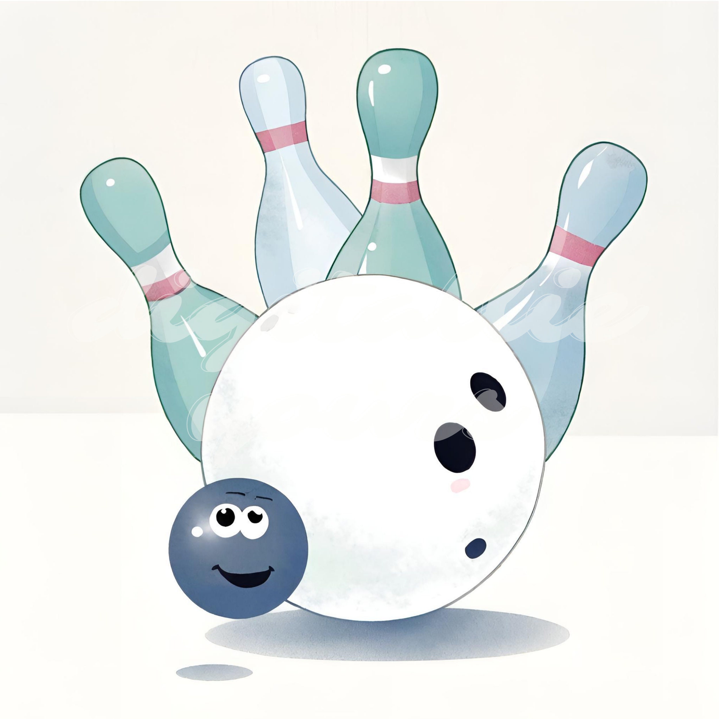 Bowling Clip Art, Bowling Clipart, Bowling Cut File, Bowling Png ...