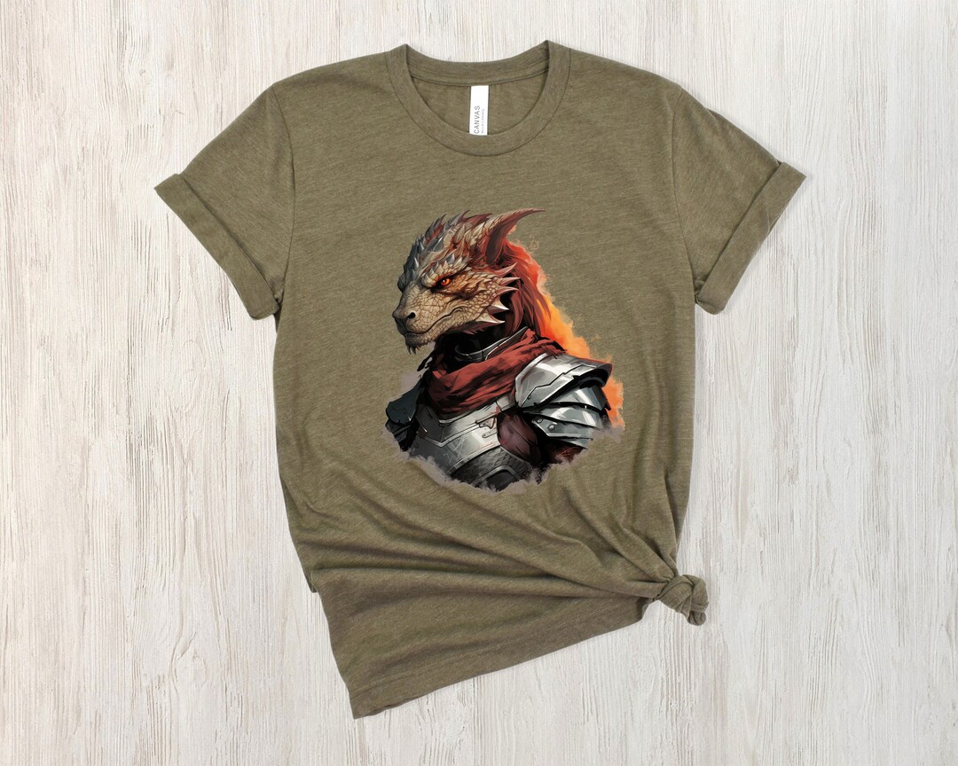 Female Copper Dragonborn Fighter Brass Paladin Cleric Dnd Character ...