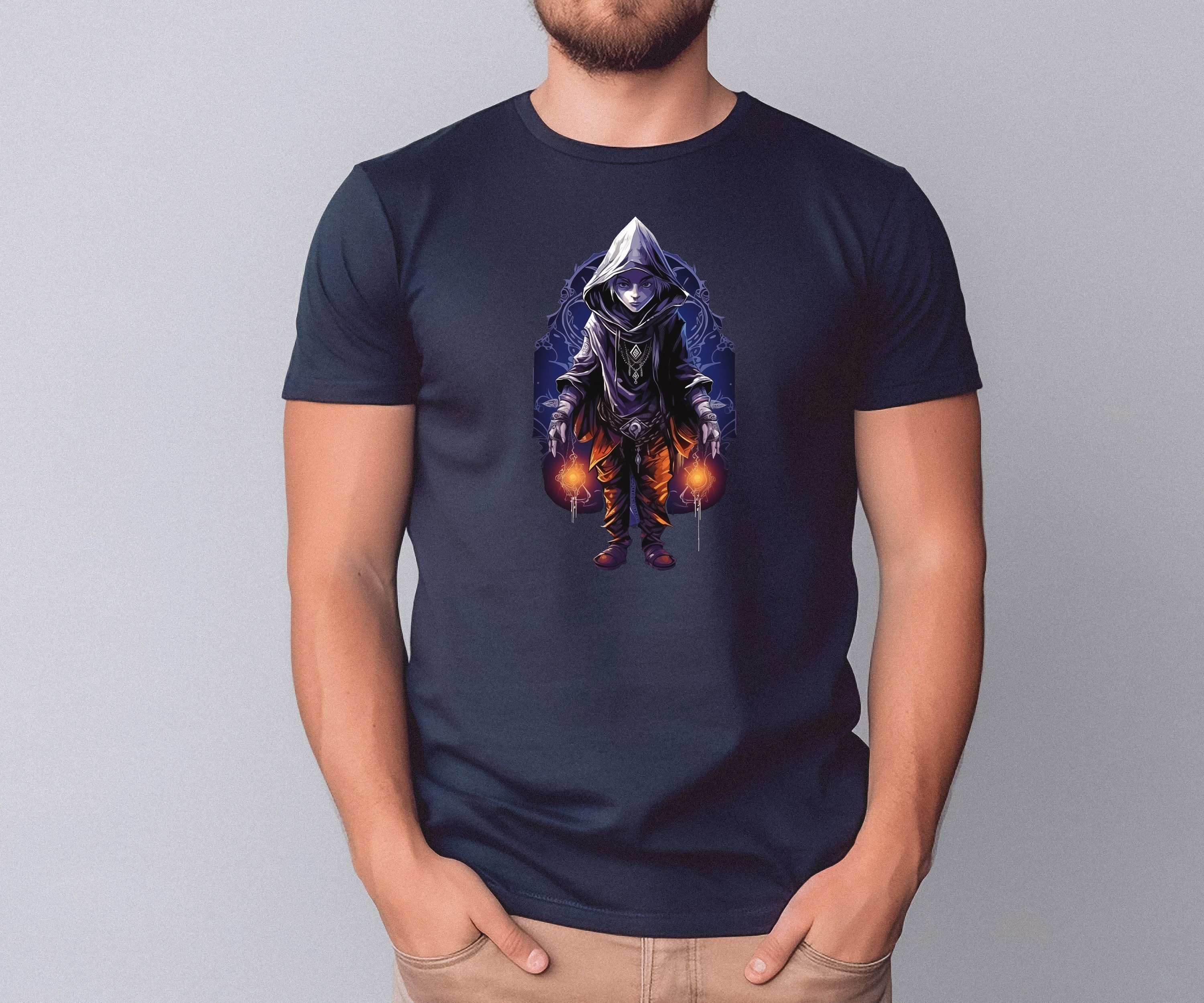 Male Gnome Wizard Human Halfling Warlock Sorcerer Bard Dnd Character ...