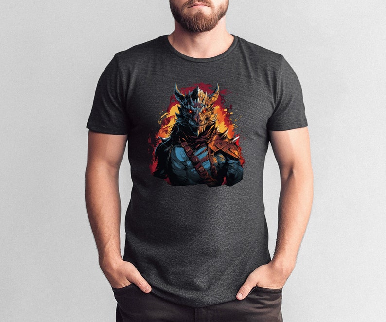 Male Copper Dragonborn Barbarian Gold Bronze Brass Fighter Dnd ...