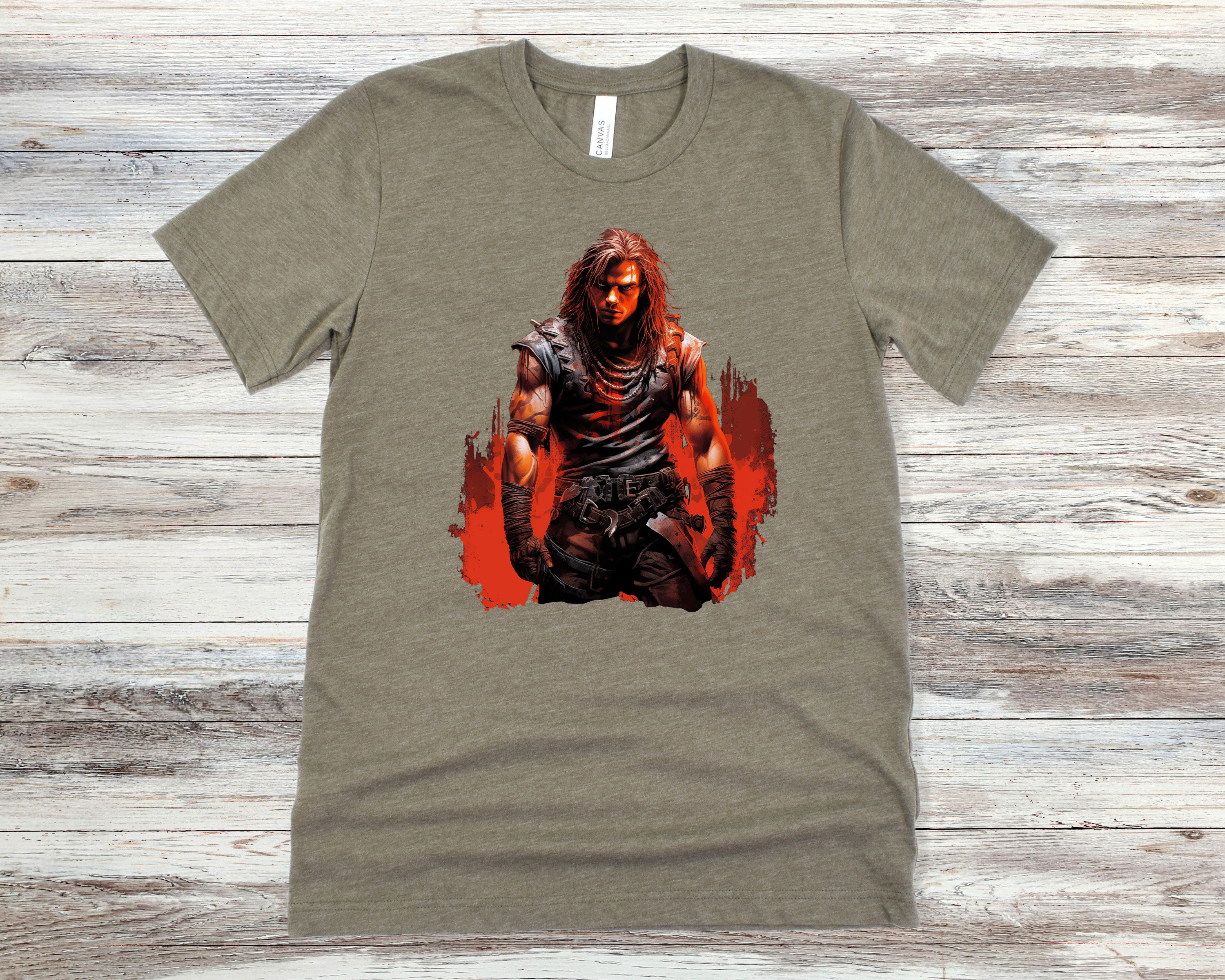 Male Human Barbarian Half-elf Halfling Fighter Monk Ranger Dnd ...