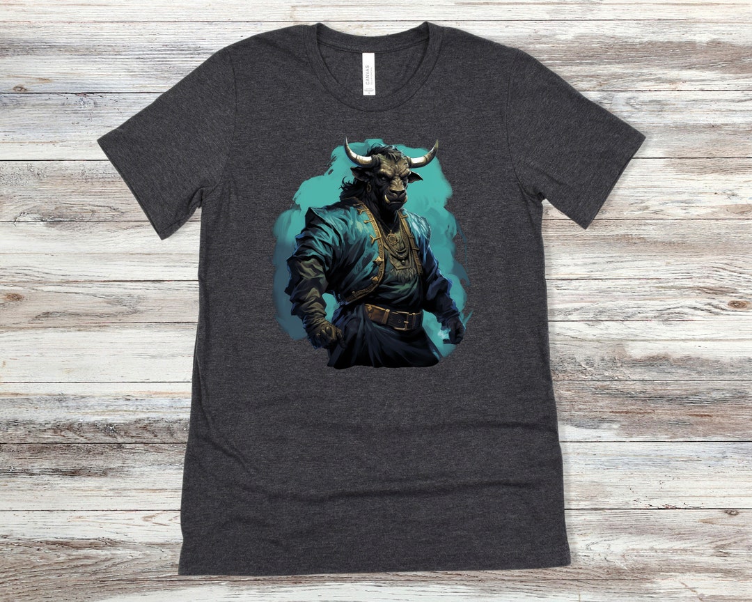 Male Minotaur Fighter Rogue Ranger Bard Sorcerer Warlock Dnd Character ...