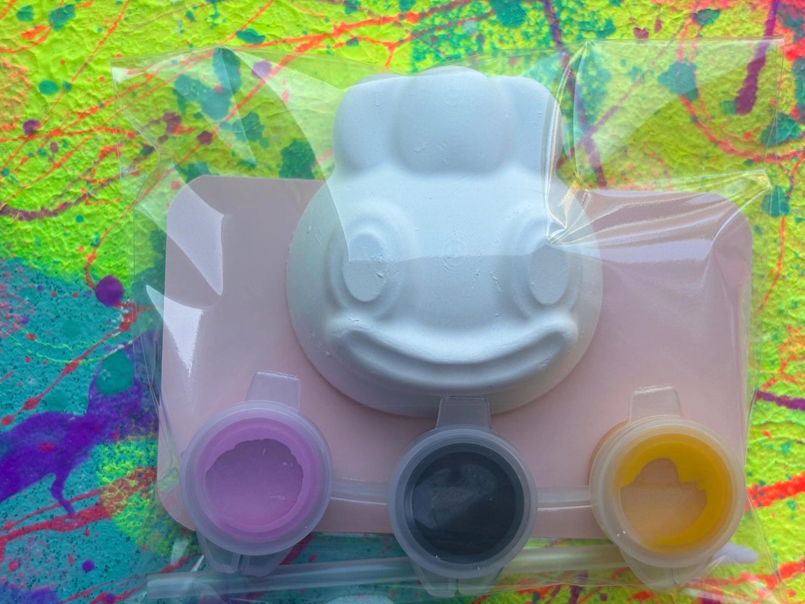 Poke Mon Inspired Kids Paint Party Favour -paint You Own Poke Party ...